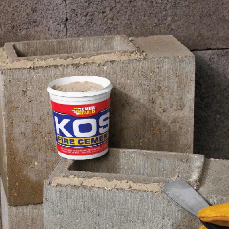 Everbuild KOS Fire Cement Cartridge | Kellaway Building Supplies