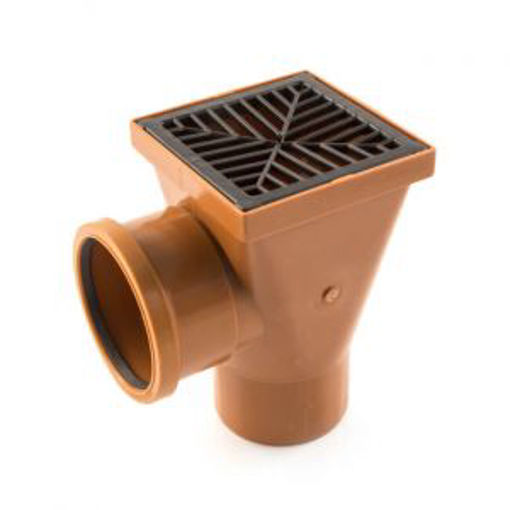Hunter 110mm Underground Back Inlet Hopper with 300mm Spigot|Kellaway ...
