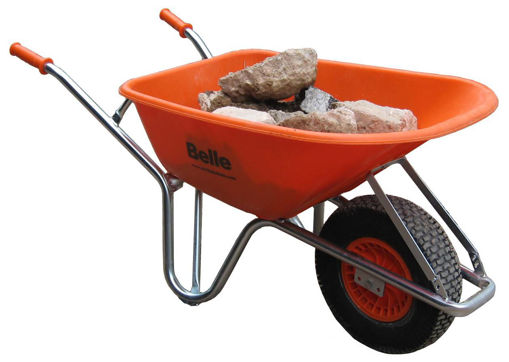 Belle Warrior Wheelbarrow with Puncture Proof Wheel Kellaway Building Supplies