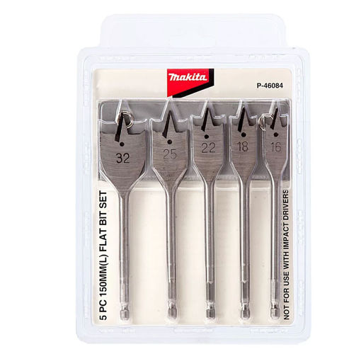 Makita Flat Bit Set|Kellaway Building Supplies
