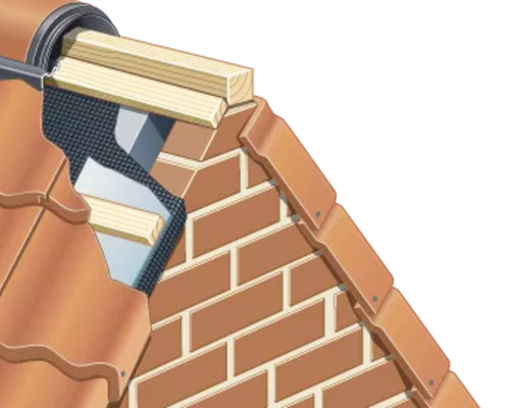 Redland Regent Cloak Verge LH Tudor Brown | Kellaway Building Supplies