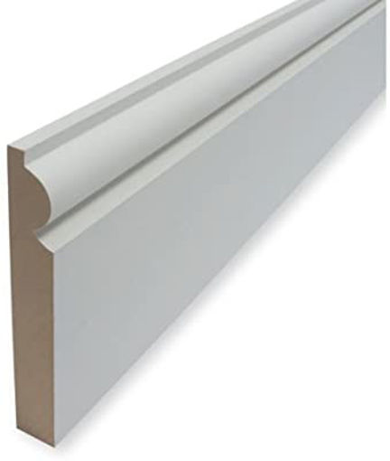 White Primed MDF Torus Architrave | Kellaway Building Supplies