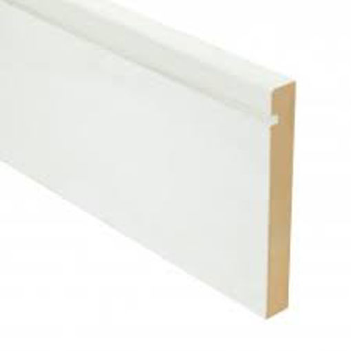 White Primed MDF Shadow Groove Architrave | Kellaway Building Supplies