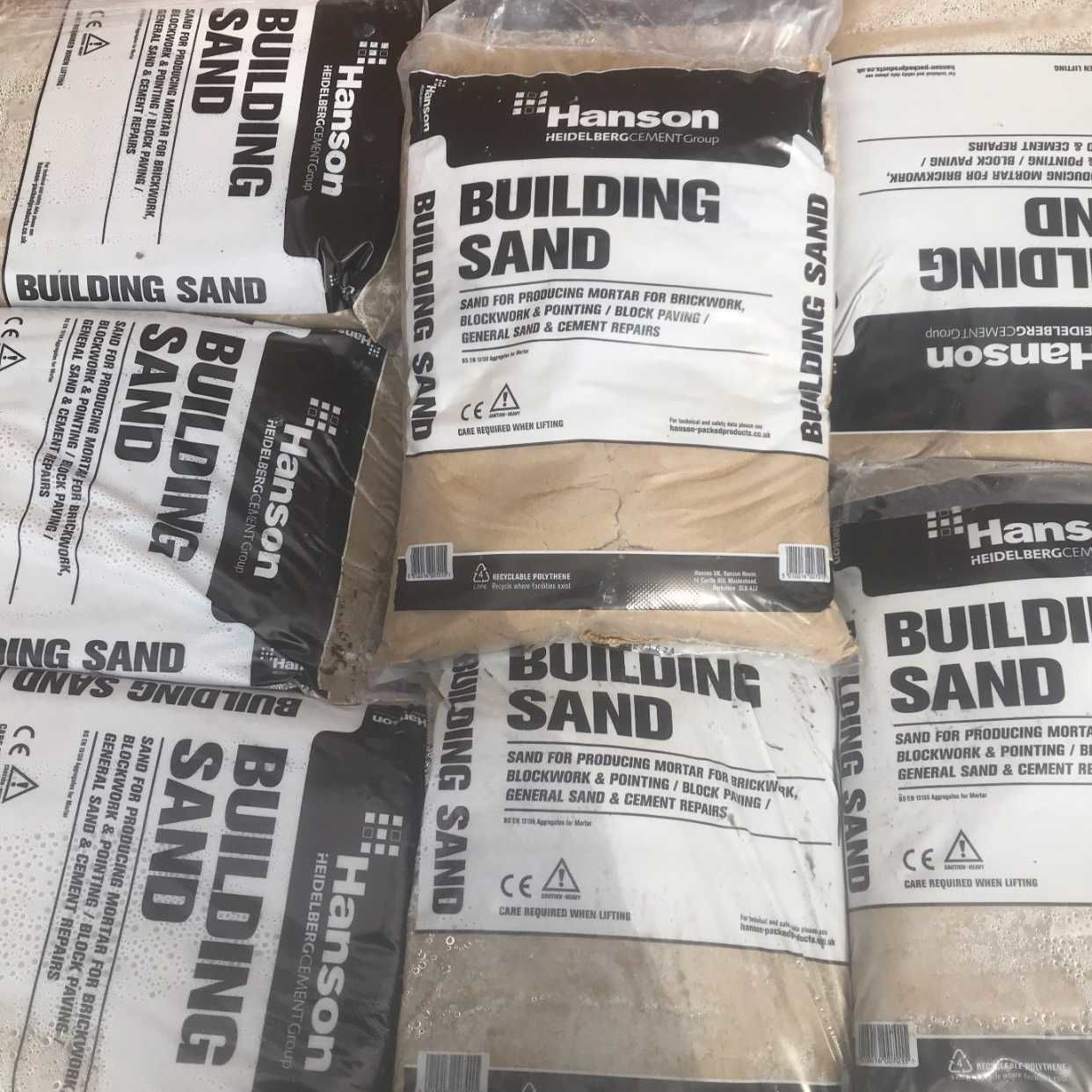 Light Lift Bag Yellow Pit Sand | Kellaway Building Supplies