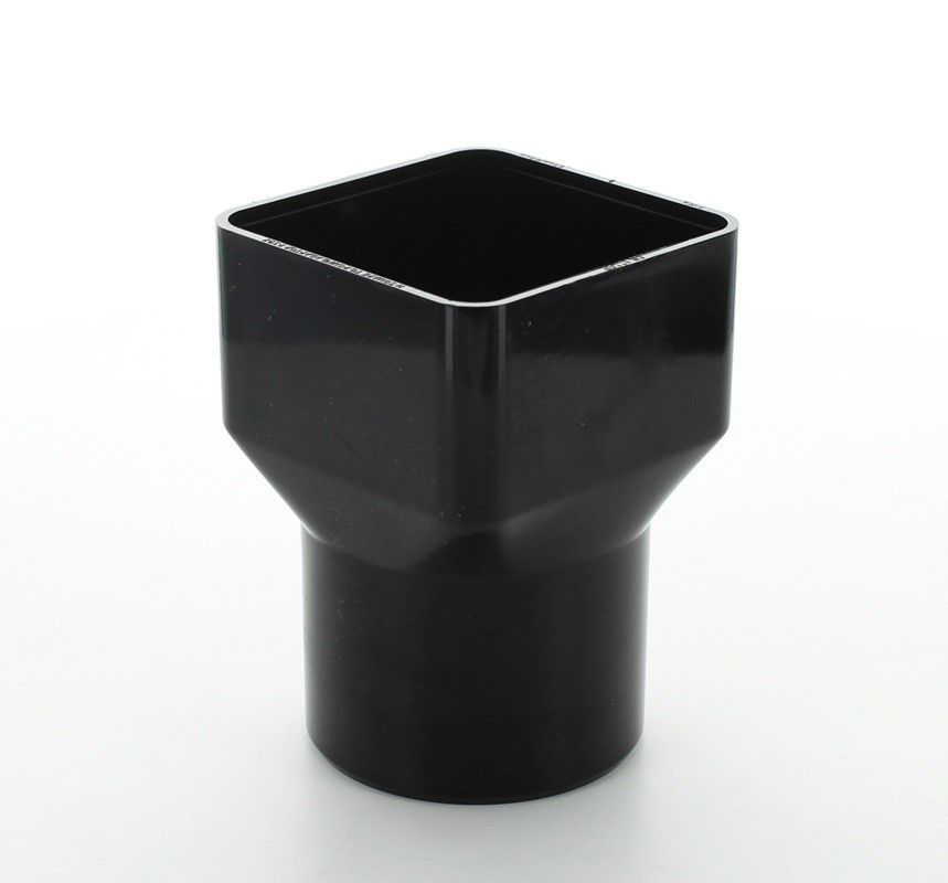 Hunter 65mm to 68mm Black Square to Round Adaptor | Kellaway Building ...