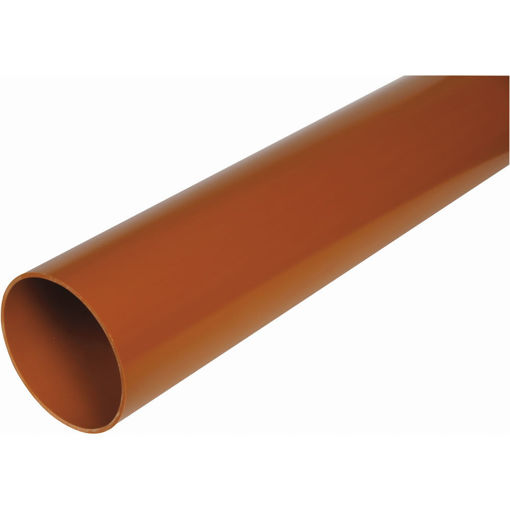 Hunter 110mm Underground Plain Ended Pipe|Kellaway Building Supplies