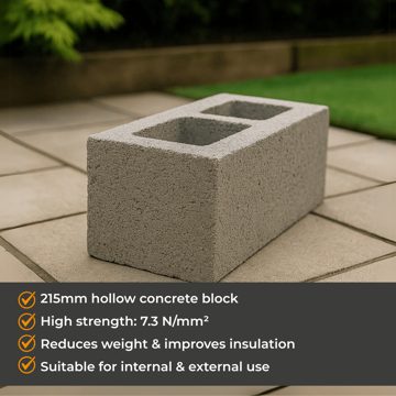 100mm Concrete Block 10N | Kellaway Building Supplies