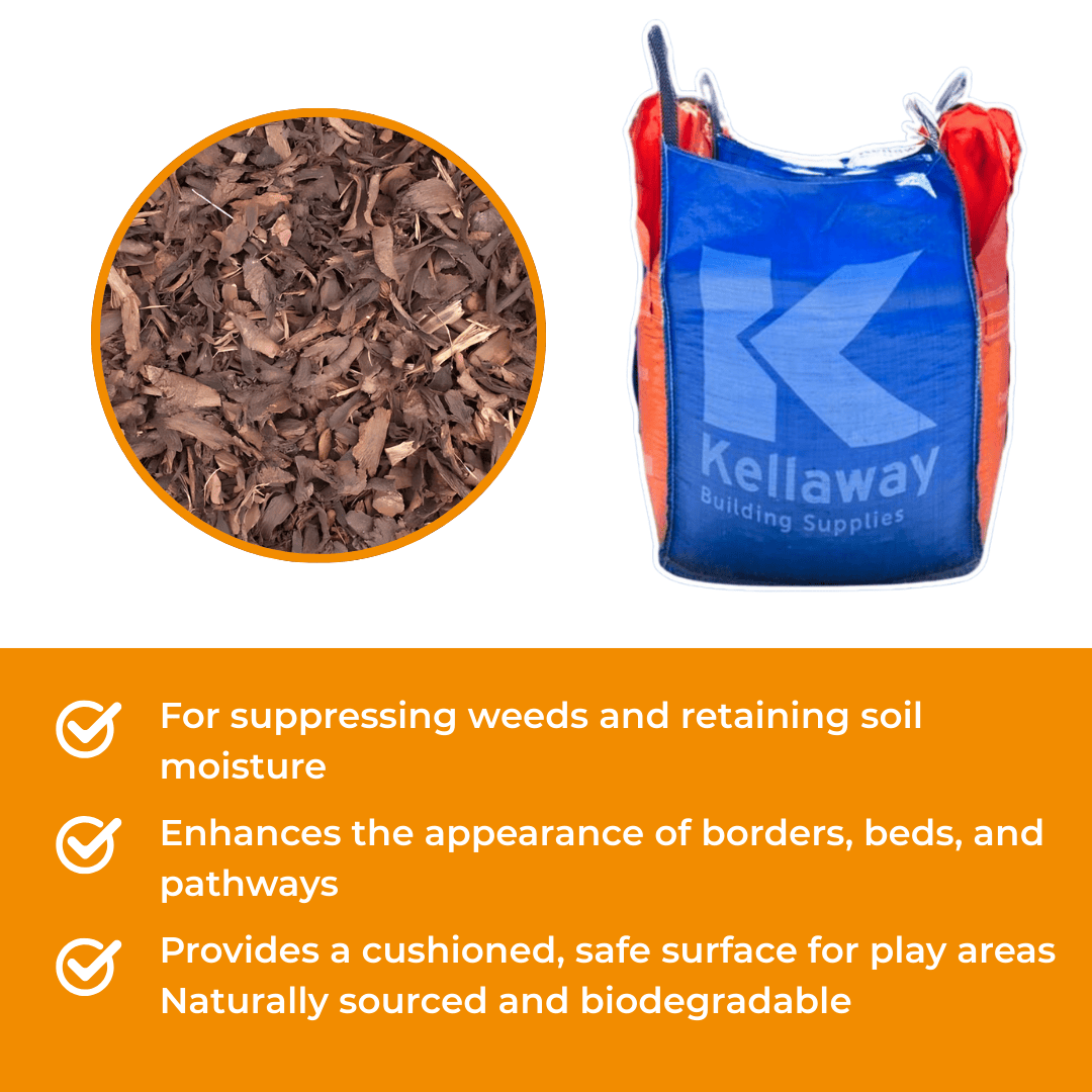 Dumpy Bag Bark Mulch | Kellaway Building Supplies