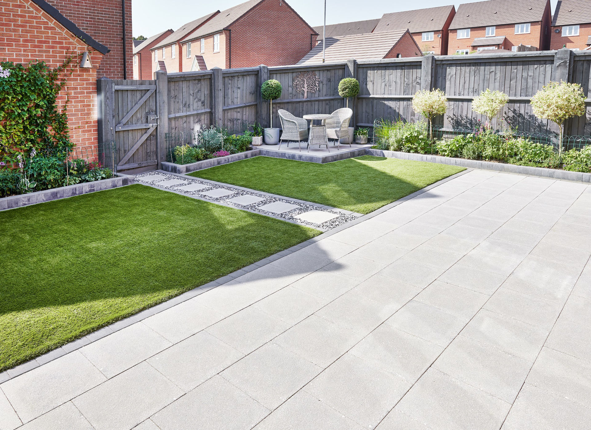 Brett Chaucer Textured Paving Slabs | Kellaway Building Supplies